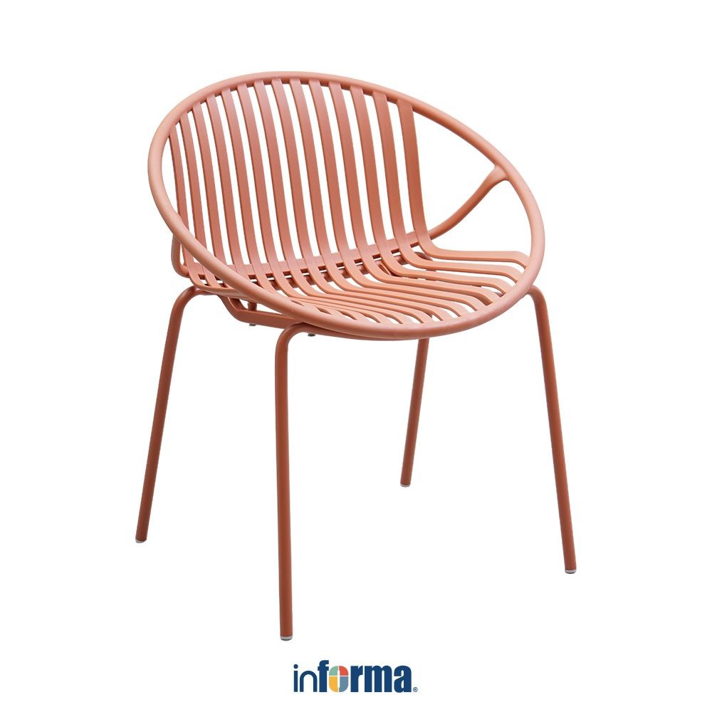 Jual Informa Frill Kursi Teras - Merah Terracotta Balcony Chair Kursi ...