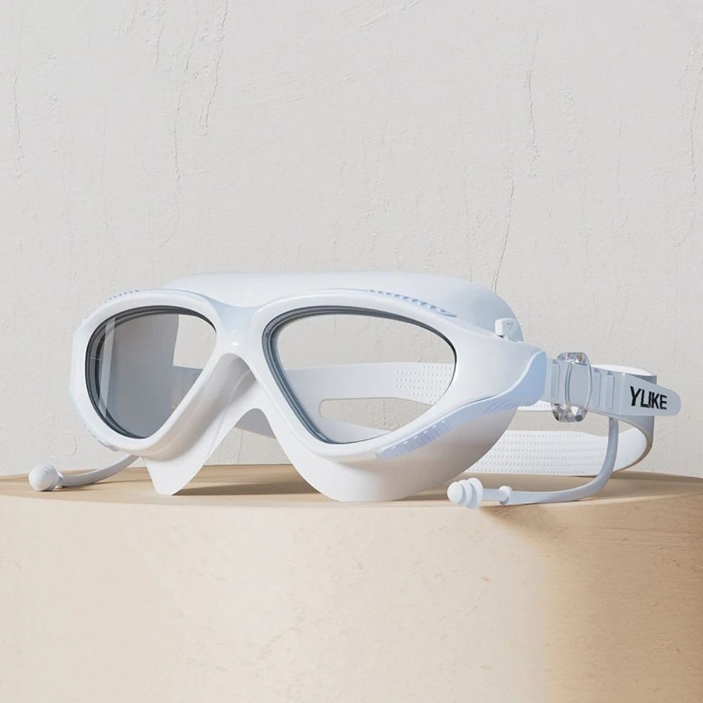 Jual PVC Big Frame Swimming Goggles HD Big Frame Swimming Glasses with ...