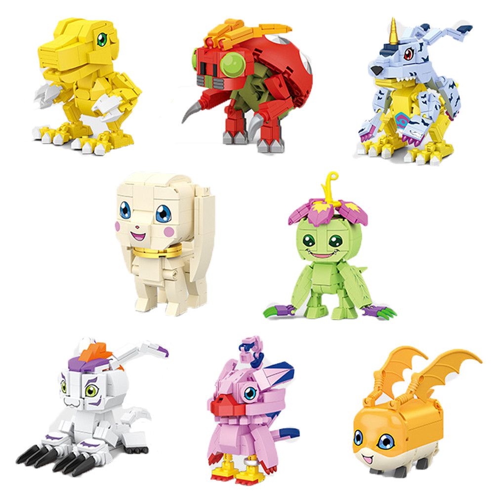 Jual Digital Monster Model Building Blocks Brick Kit Digimon Adventure ...