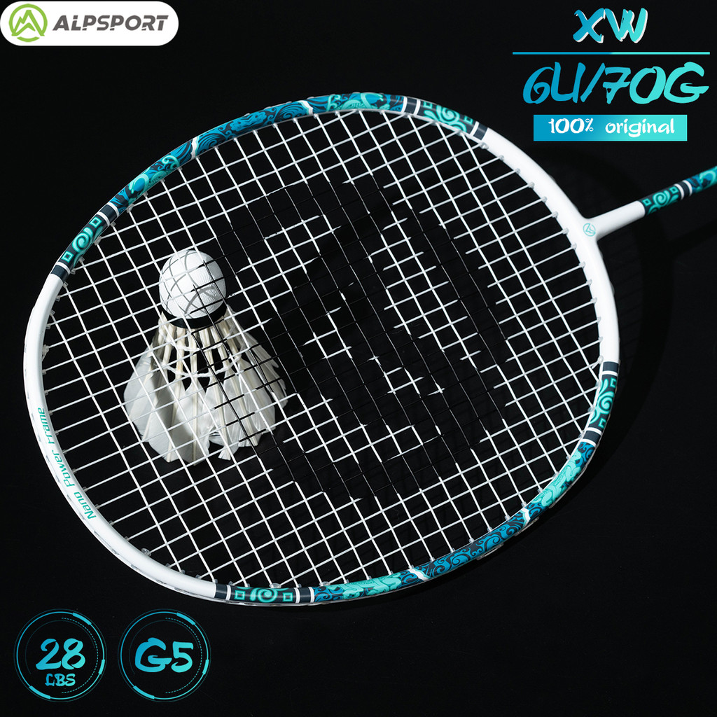 Jual Alpsport WX 5U T800 Badminton Racket Carbon fibre + Aluminium ...