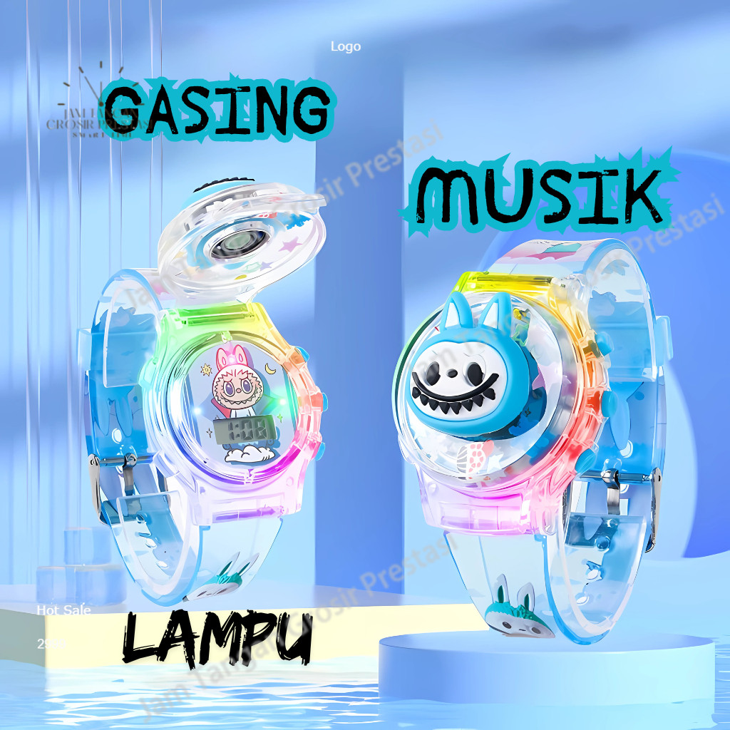 Jual 【Terbaru】Jam tangan anak labubu kuromi terbaru dengan tromol yang ...