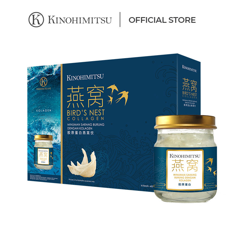 Jual Kinohimitsu Bird's Nest Collagen 75ml - 6 Botol | Shopee Indonesia