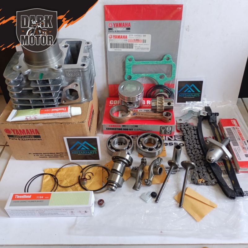 Jual Blok seher Jupiter z 5TP ( 12 barang komplit+ stang seher + Bering + noken as +platuk klep ...