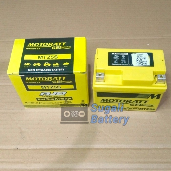 Jual Aki Jupiter MX New Robot, MX king, Byson, Vixion MOTOBATT MTZ5S MF ...