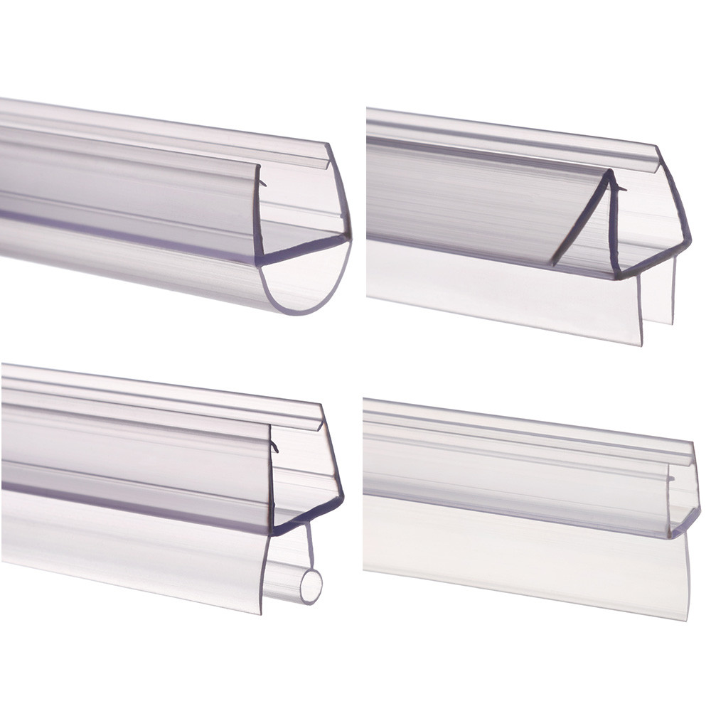 Jual Bath Shower Screen Door Seal Strip 4 to 12mm Rubber Glass Door ...