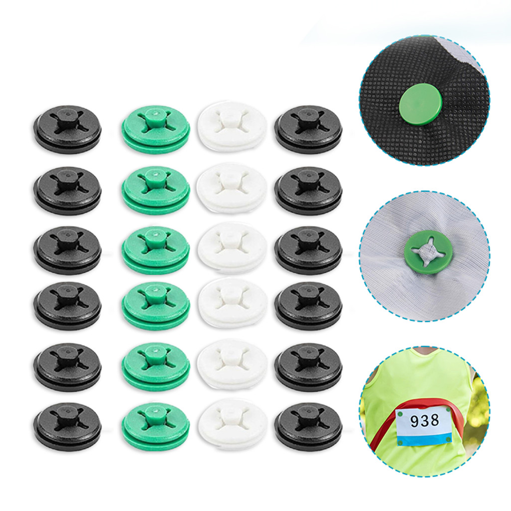 Jual Magnet Bib Kancing Bib Nomor Dada Race Number BIB Button Untuk ...