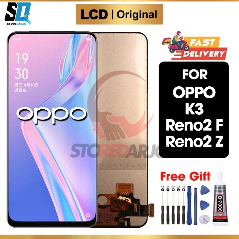 Jual LCD OPPO K3 / Reno 2F / Reno 2Z Original Touchscreen Fullset Ori ...