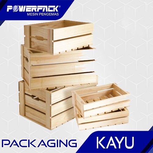 Jual Packaging Kayu Tambahan Mesin POWERPACK | Shopee Indonesia