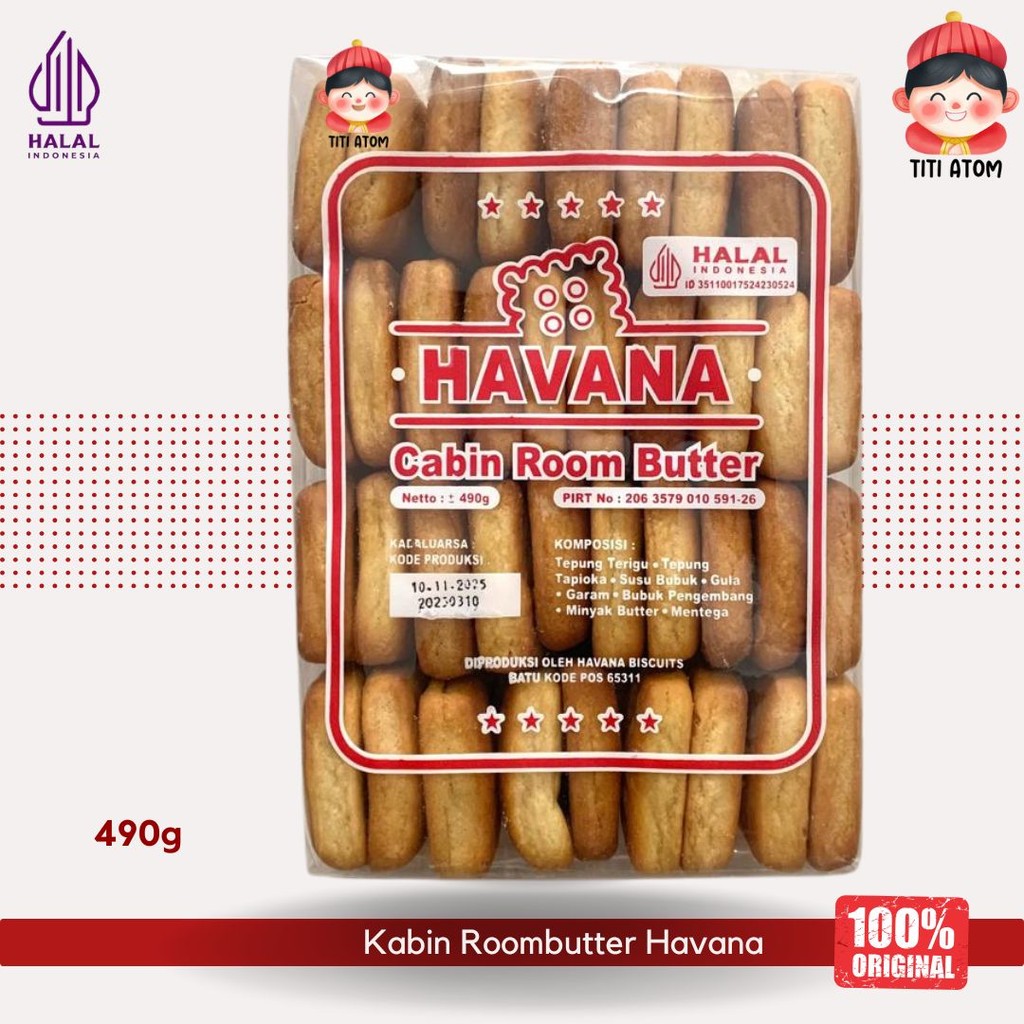 Jual Kabin Cabin Gabin Biscuit Roombutter Room Butter Batu Malang ...