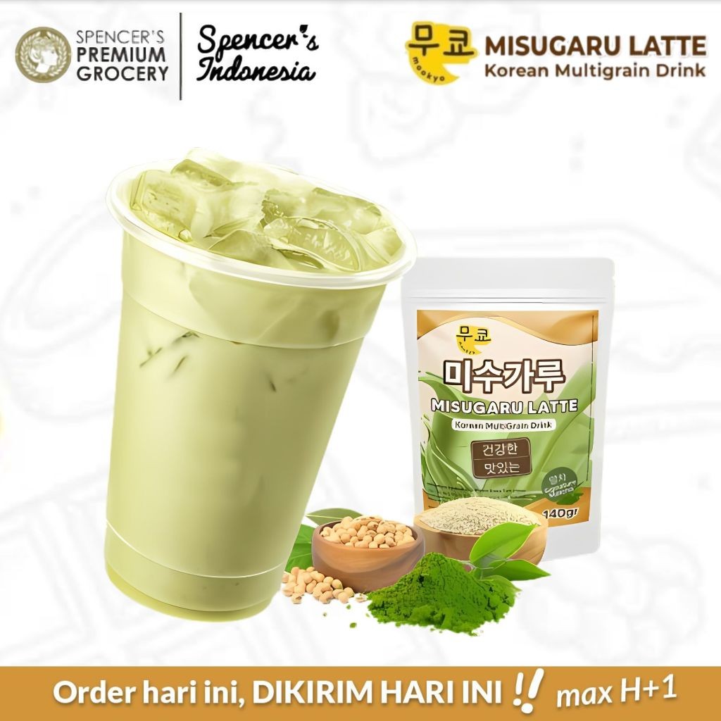 Jual Spencer's Misugaru Latte Korean Multigrain Drink Signature Matcha ...