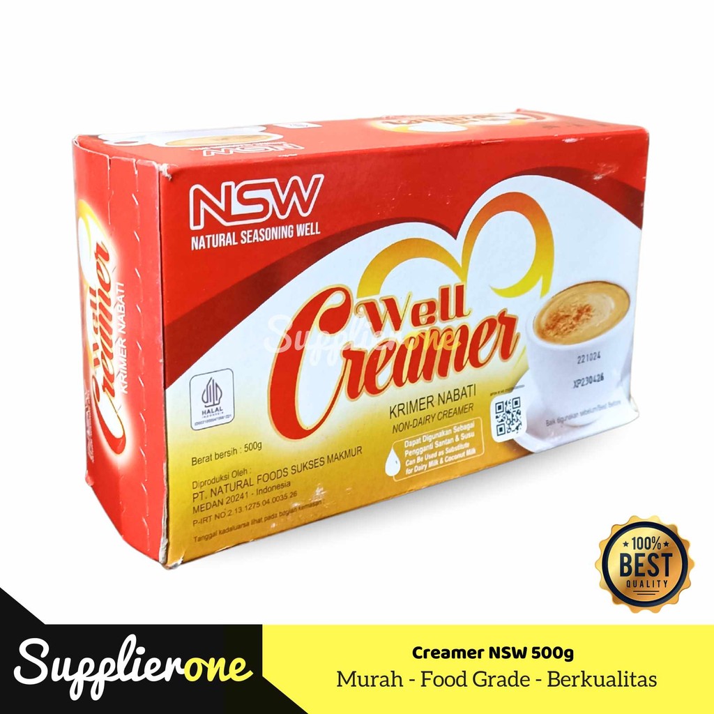 Jual Creamer Nsw 500g / Krimer / Krimer Bubuk / Keimer Nabati | Shopee ...