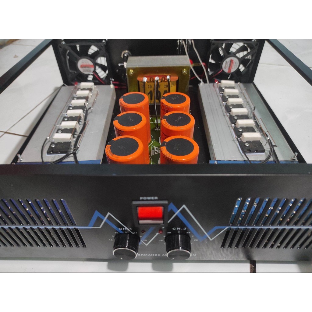 Jual ( PROMO MURAH MERIAH ) POWER AMPLIFIER AMPLI RAKITAN 10 AMPER ...