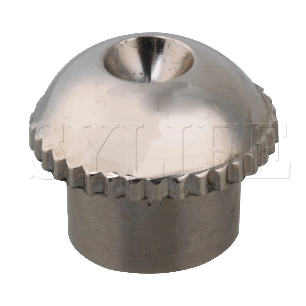 Jual Piccolo Nickel Plated Metal Head Crown Screw End Cap Musical ...