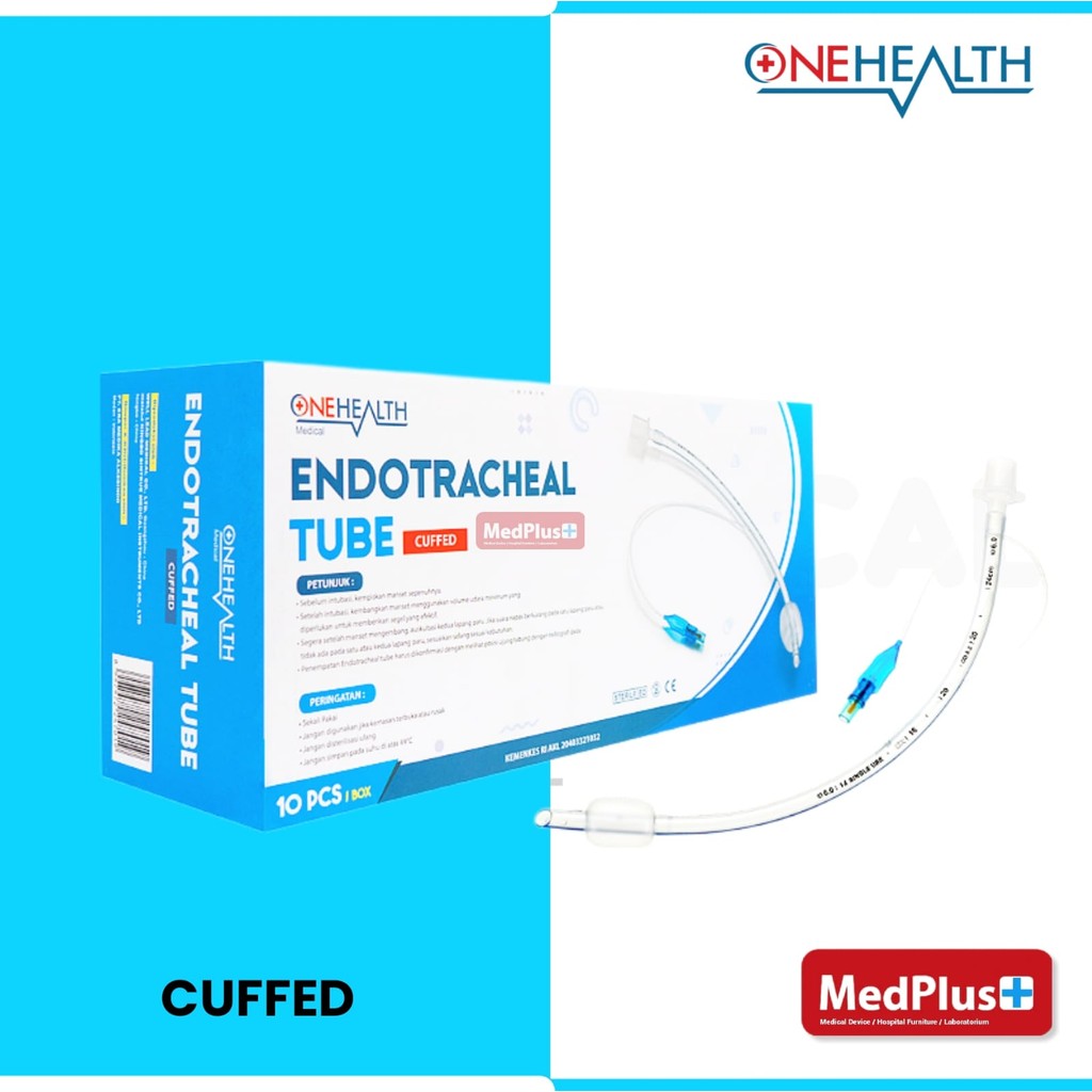 Jual Endotracheal Tube ETT Cuffed With Cuff Onehealth Satuan | Shopee ...