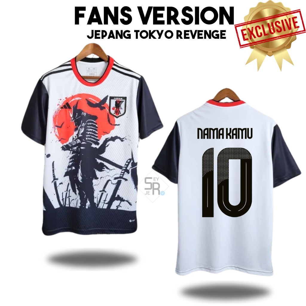 Jual FANS Jersey Jepang Special Edition samurai Baju Sepak Bola Timnas ...