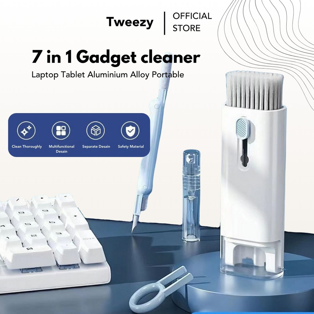 Jual 7 in 1 Gadget Cleaner Kit Portable Multipurpose Deep Cleaning ...
