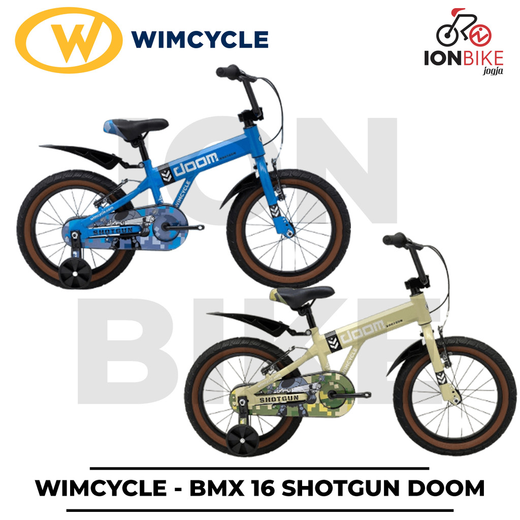 Jual Sepeda BMX 16 Wimcycle Shotgun Doom Terbaru Anak Cowok Wim Cycle ...
