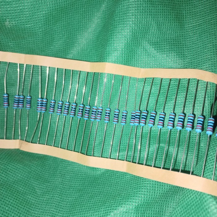 Jual resistor 1/2w 10k metalfilm original 10 k 1/2 watt kilo ohm w 0.5w ...