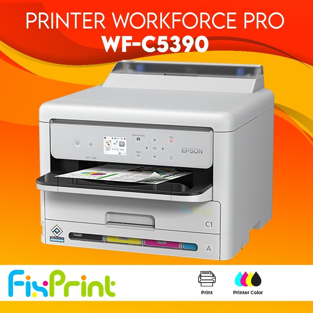 Jual Printer Program Chipless Work Force Pro WF-C5390 C5390 A4 Duplex Wireless Siap Pakai ...