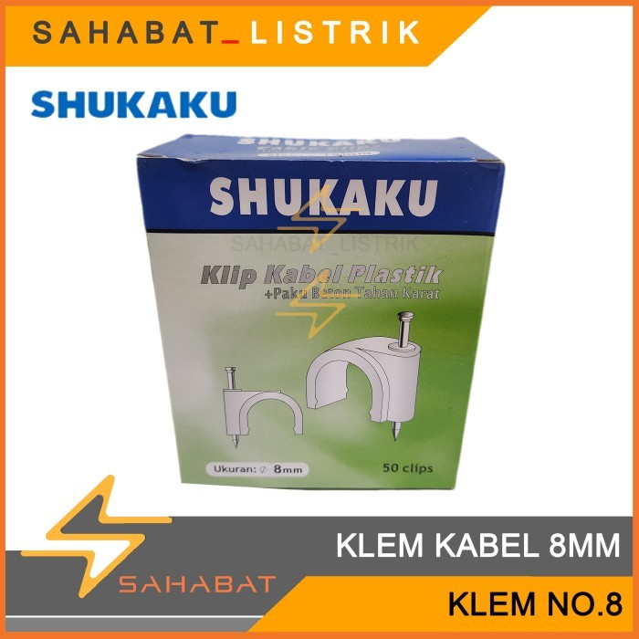 Jual KLEM KABEL 8MM/ KLEM KABEL NO.8 SHUKAKU | Shopee Indonesia