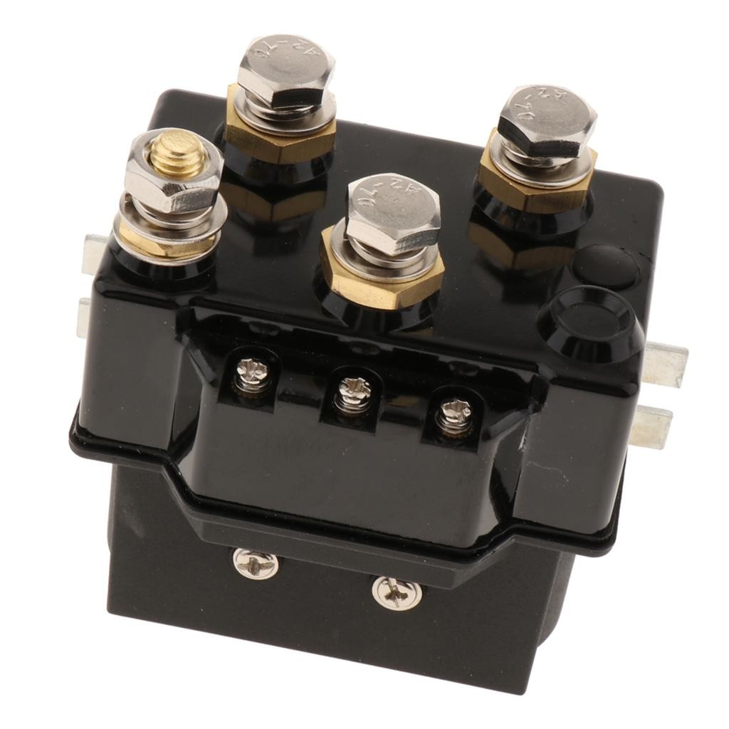 Jual 500 Amps DC Winch Motor Reversing Solenoid Relay Switch 24 ...