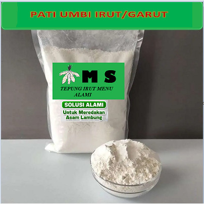Jual Pati Garut 500g, Umbi Garut, Tepung Garut obat asam lambung maag ...