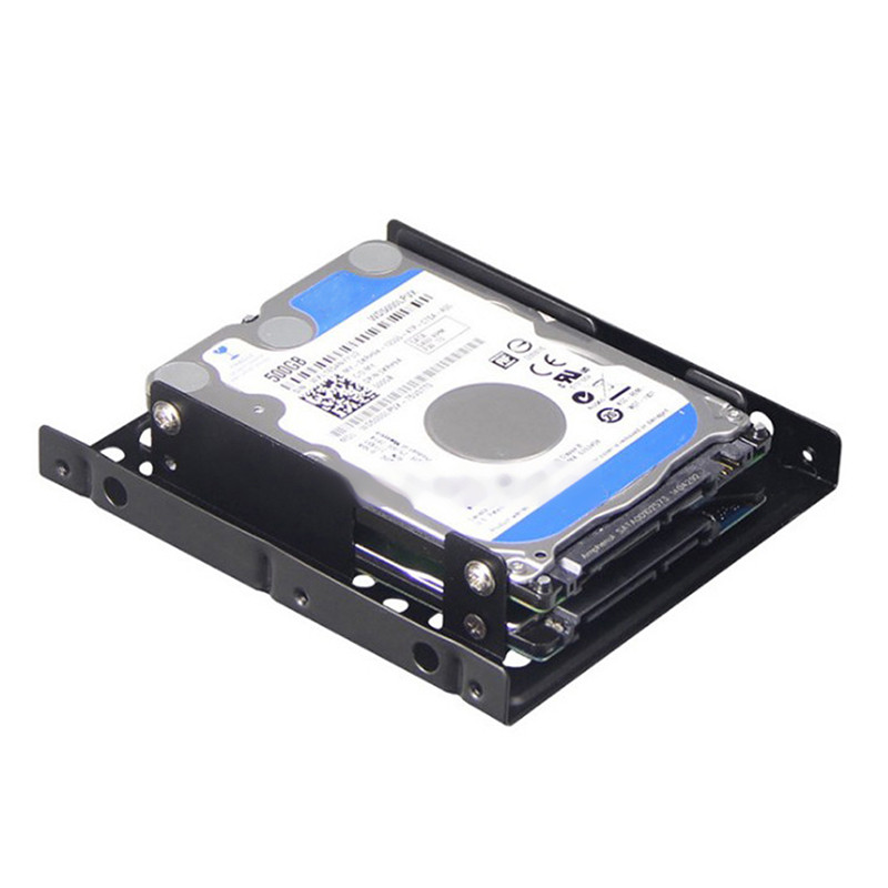 Jual Dual Desktop SSD Mounting Bracket 2.5 To 3.5 inch Hard Disk ...
