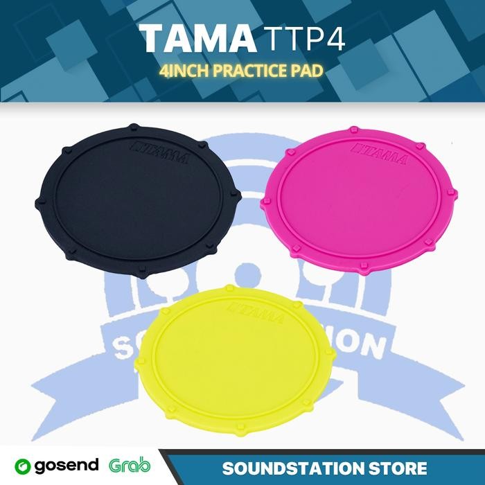 Jual Tama TTP4 4inch Practice Pad - Pad Latihan Drum Drumpad | Shopee Indonesia