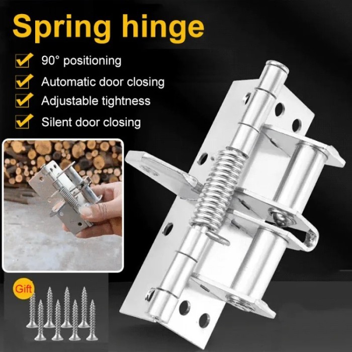 Jual Engsel Pintu Otomatis Tutup Ukuran 4 Inch 90 Derajat Automatic ...