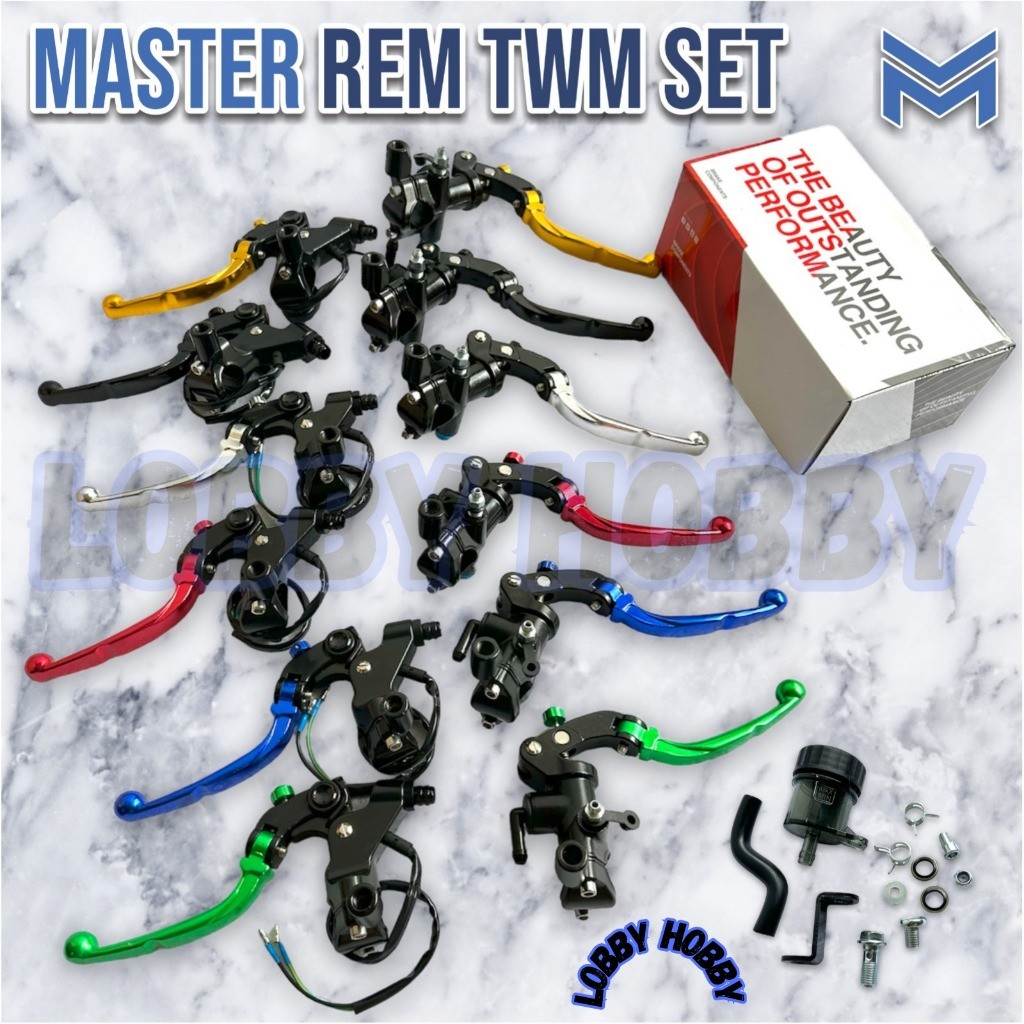 Jual MASTER REM AEROMOTIVE RADIAL TWM UNIVERSAL HANDLE REM KIRI KANAN ...