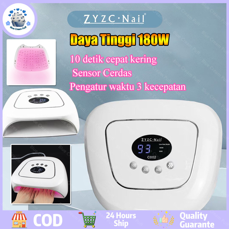 Jual ZYZC 180W 60 pcs Manik-manik Pengering Cat Kuku Gel Pengering Kuku ...
