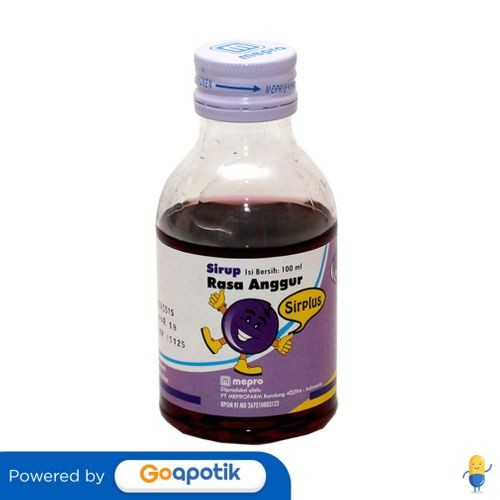 Jual Sirplus Rasa Anggur Sirup 100 Ml | Shopee Indonesia