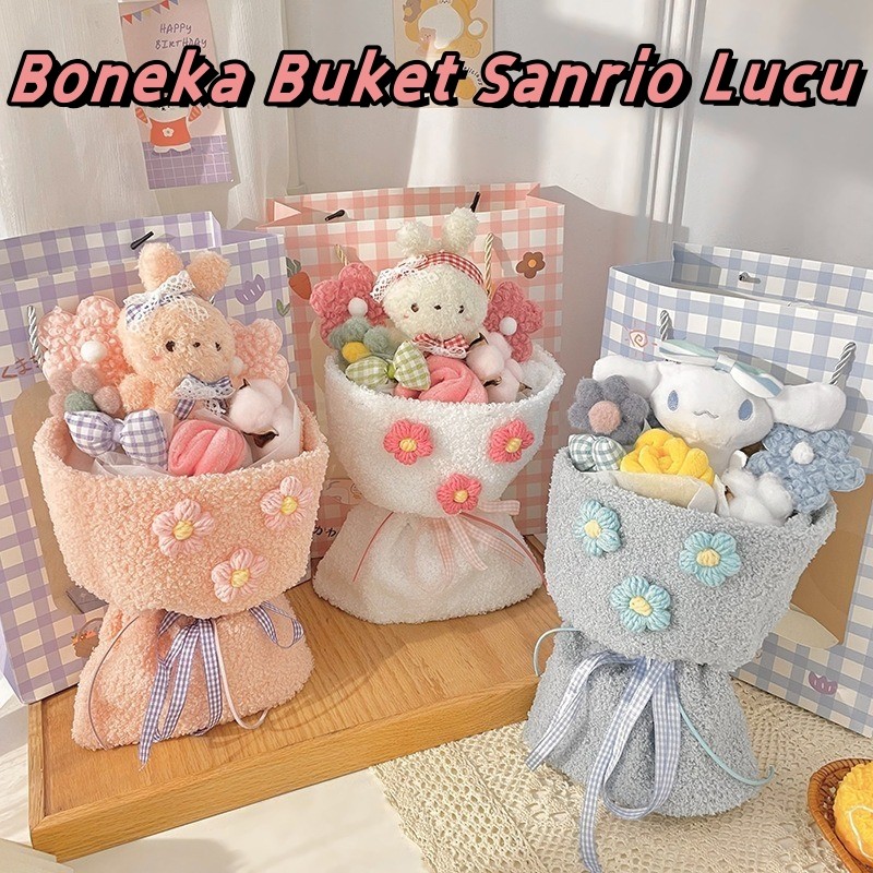 Jual Buket Boneka Strawberry Bear / Lucu Mewah Hadiah Ulang Tahun ...