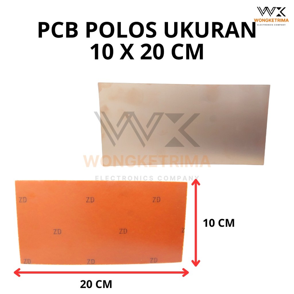 Jual Papan PCB Polos 10x20 cm – Cocok untuk Prototyping dan DIY ...
