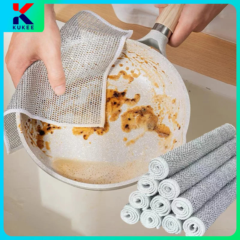 Jual KUKEE 15 PCS Kain Pembersih Penghilang Karat Handuk Pencuci Piring ...