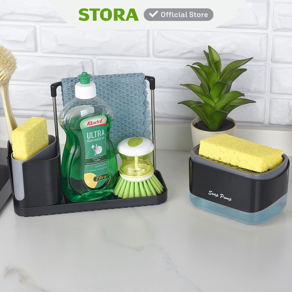 Jual Stora Tempat Alat Cuci Piring Dengan Dispenser Sabun - Mix Kitchen ...