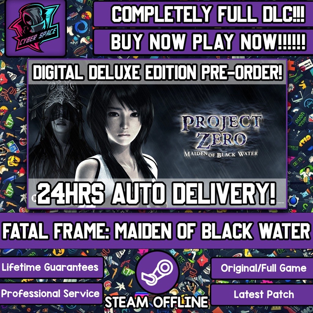 Jual Fatal Frame: Maiden of Black Water [Auto Delivery] [Steam Offline] (Full DLC) Cyber Space ...