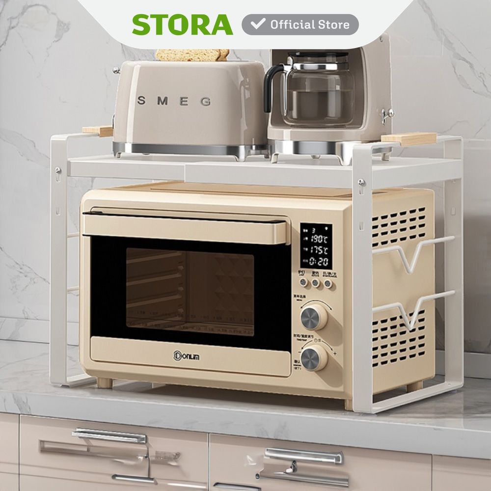Jual Stora Rak Microwave 1 Tingkat Extendable - PutihExtra Shelf Part ...