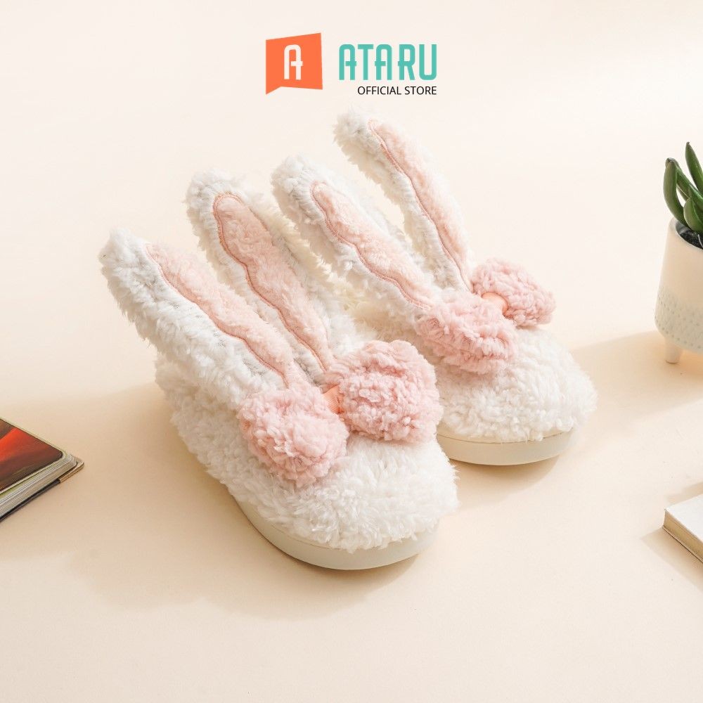 Jual Ataru Fashion Sandal Rumah Woman Home Slippers Sendal Bulu Indoor ...