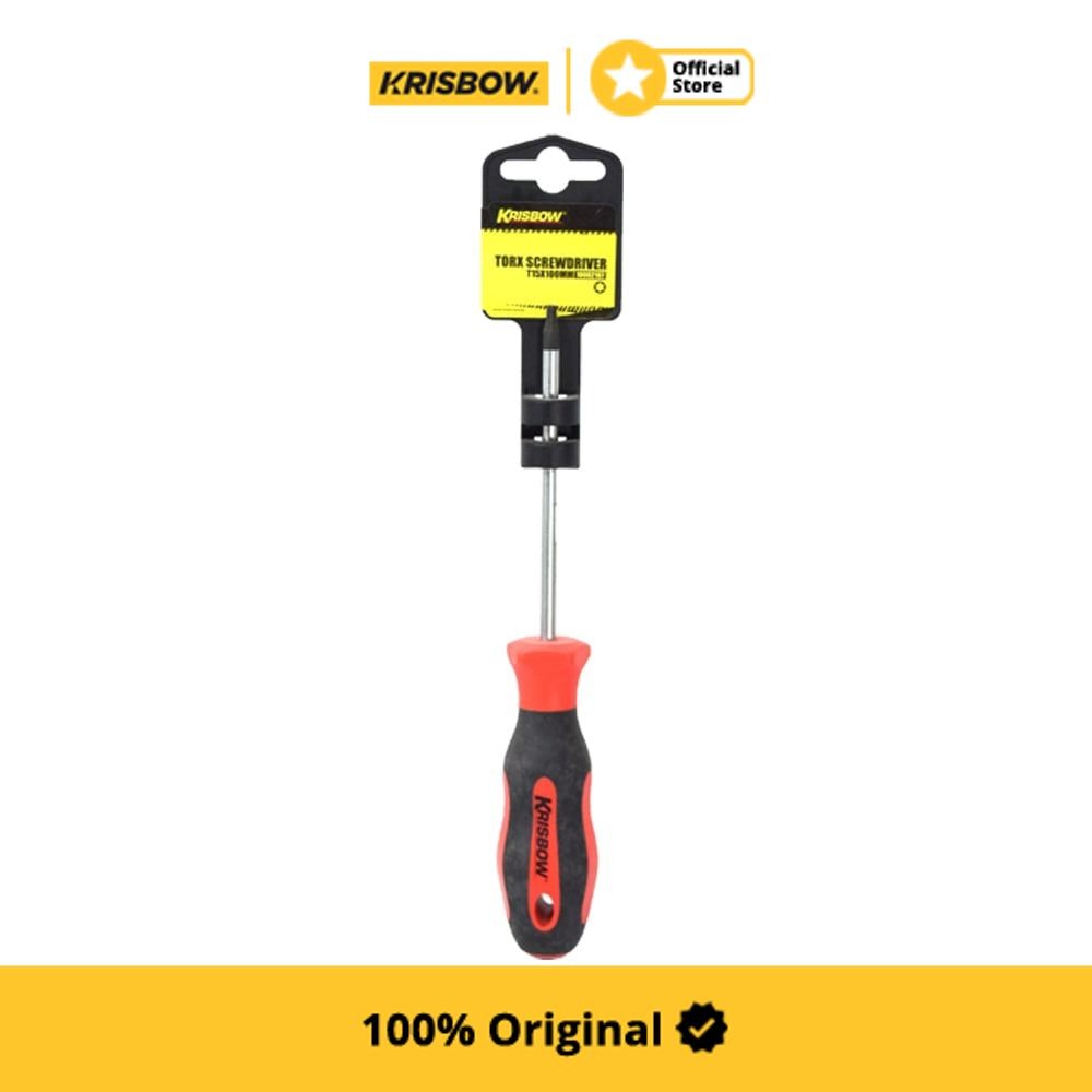 Jual Krisbow Screwdriver Obeng Torx T 15X100 mm | Shopee Indonesia