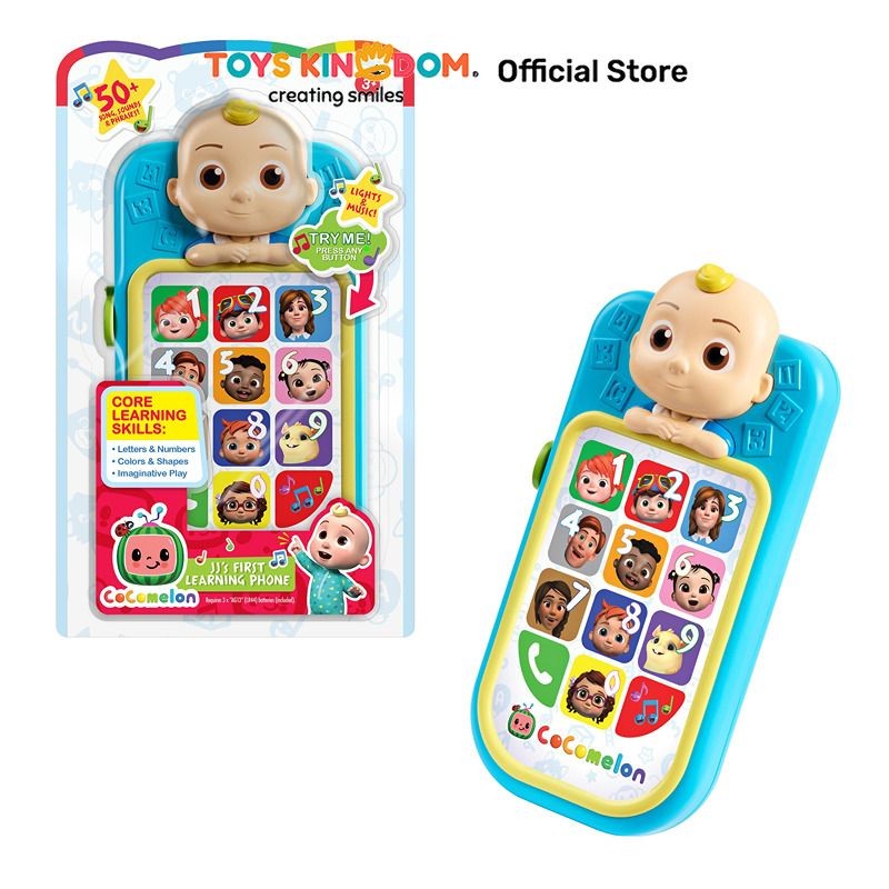Jual Toys Kingdom Cocomelon Jj My First Learning Phone 96114 Mainan ...