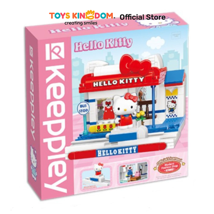 Jual Toys Kingdom Keeppley Hello Kitty Modern Fashion Shop Kids Toy ...