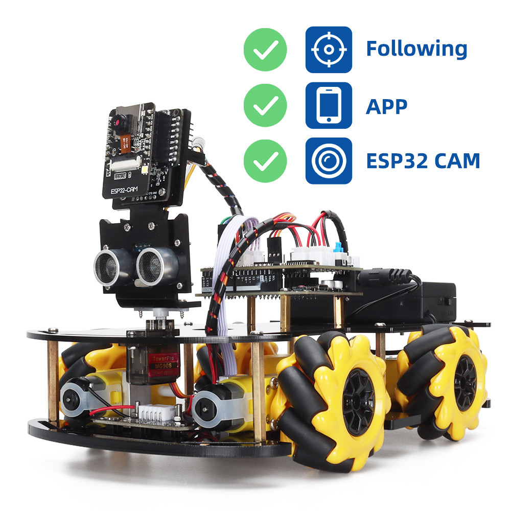 Jual Robot Starter Kit For Arduino Programming With Esp32 Wifi Camera 3574