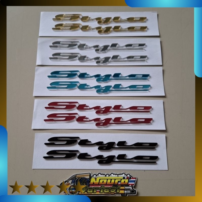 Jual Honda stylo 160 Emblem akrilik berkualitas Lightnaziashop | Shopee ...