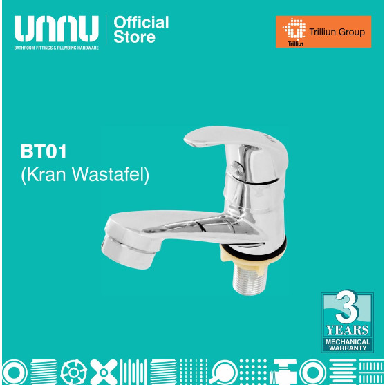 Jual KRAN WASTAFEL KERAN UNNU (BT01) & (BT02) ½ INCH | Shopee Indonesia