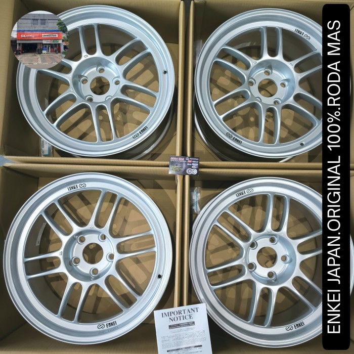 Jual velg Enkei RPF1 Japan (ORIGINAL) R18x8 pcd5x114,3 et35 (Zenix,Venturer,CRV,HRV,Civic ...
