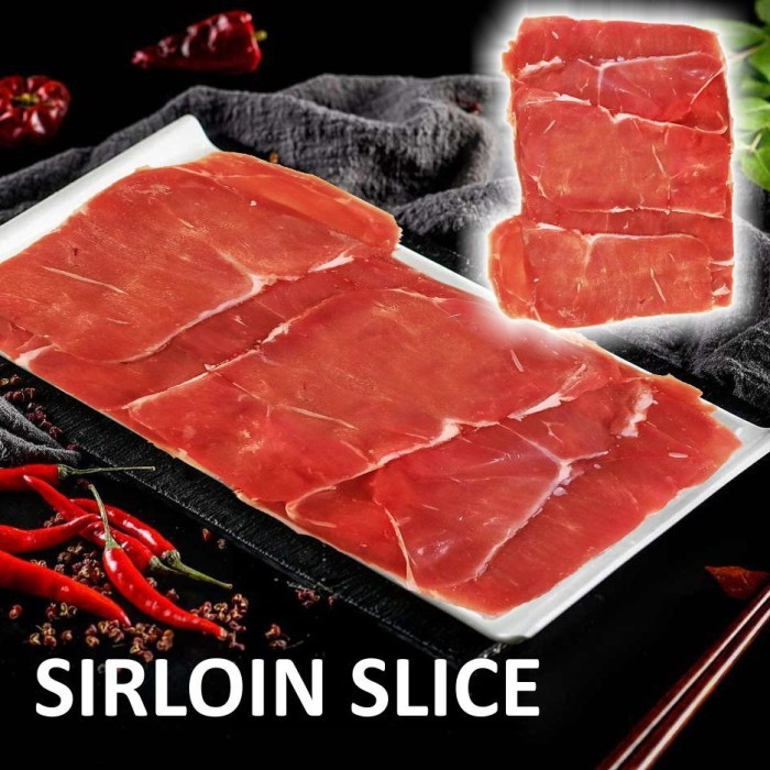 Jual Sirloin Slice Premium AUS| Daging Slice Sirloin Sukiyaki / Shabu ...