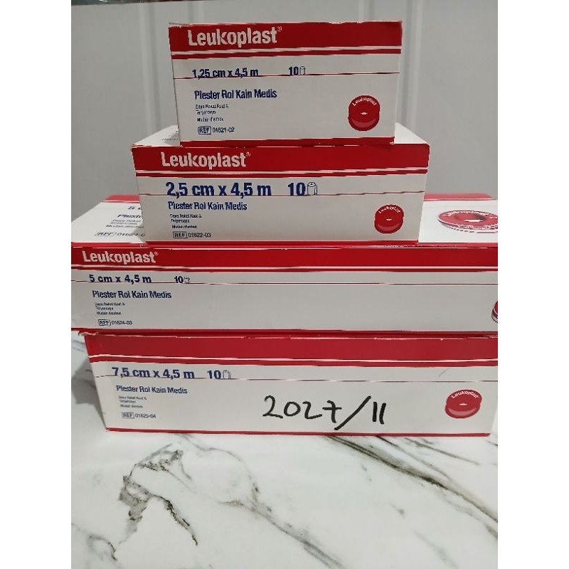 Jual Plester Leukoplast kain penutup luka/Plester Roll all ukuran (per Pcs) | Shopee Indonesia