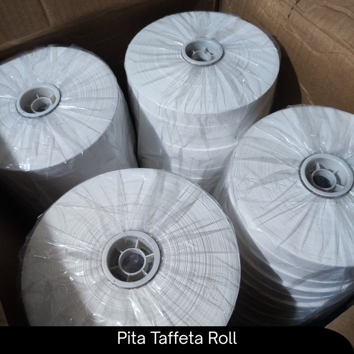 Jual Pita Label Laundry Taffeta Nylon Tafeta Roll | Shopee Indonesia