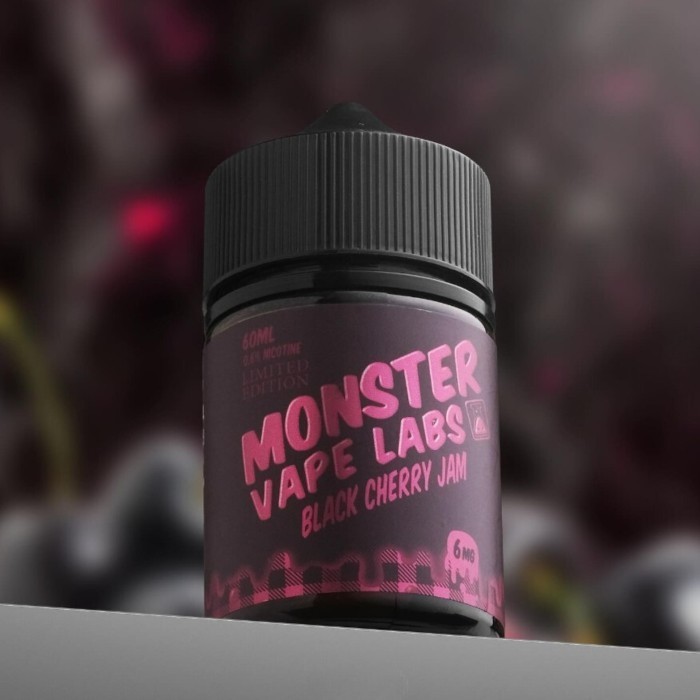 Jual Monster Vape Labs Black Cherry Jam 60mL by Jam Monster USA ...